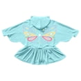 Afdoent Girls Dress Cute Print Sunny Beachy Hoodie Tee Dress For Girls ...