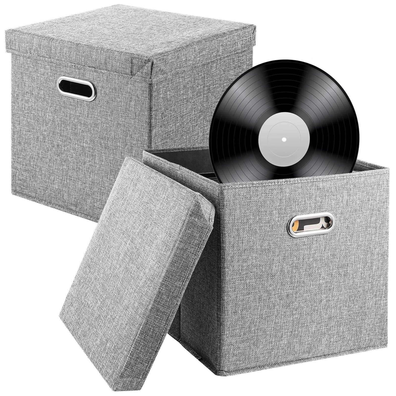 Record Album Storage Boxes For Vinyl Records The Mother Ship Vinyl Bin ...