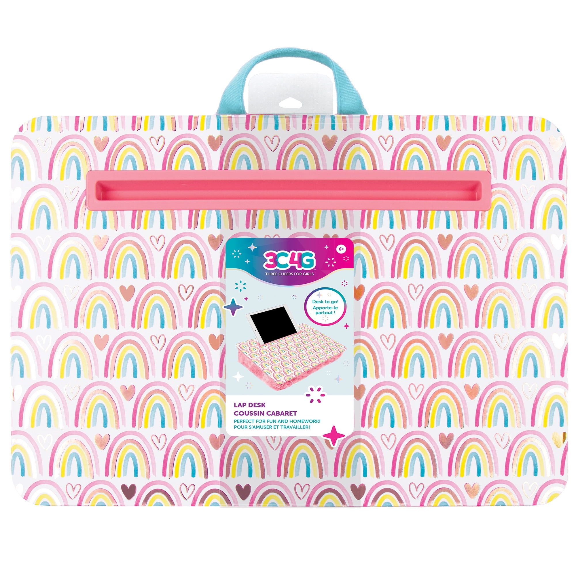 Three Cheers For Girls: Adventure Fun: Rainbow Lap Desk - Tweens ...