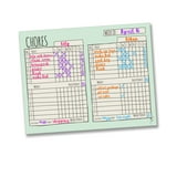 Jennakate Magnetic Mint Multiple Child Behavior Chore Chart- Daily ...