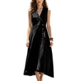 KLHDSF Summer Dresses For Women 2026 Casual Resort Sleeveless Cross ...