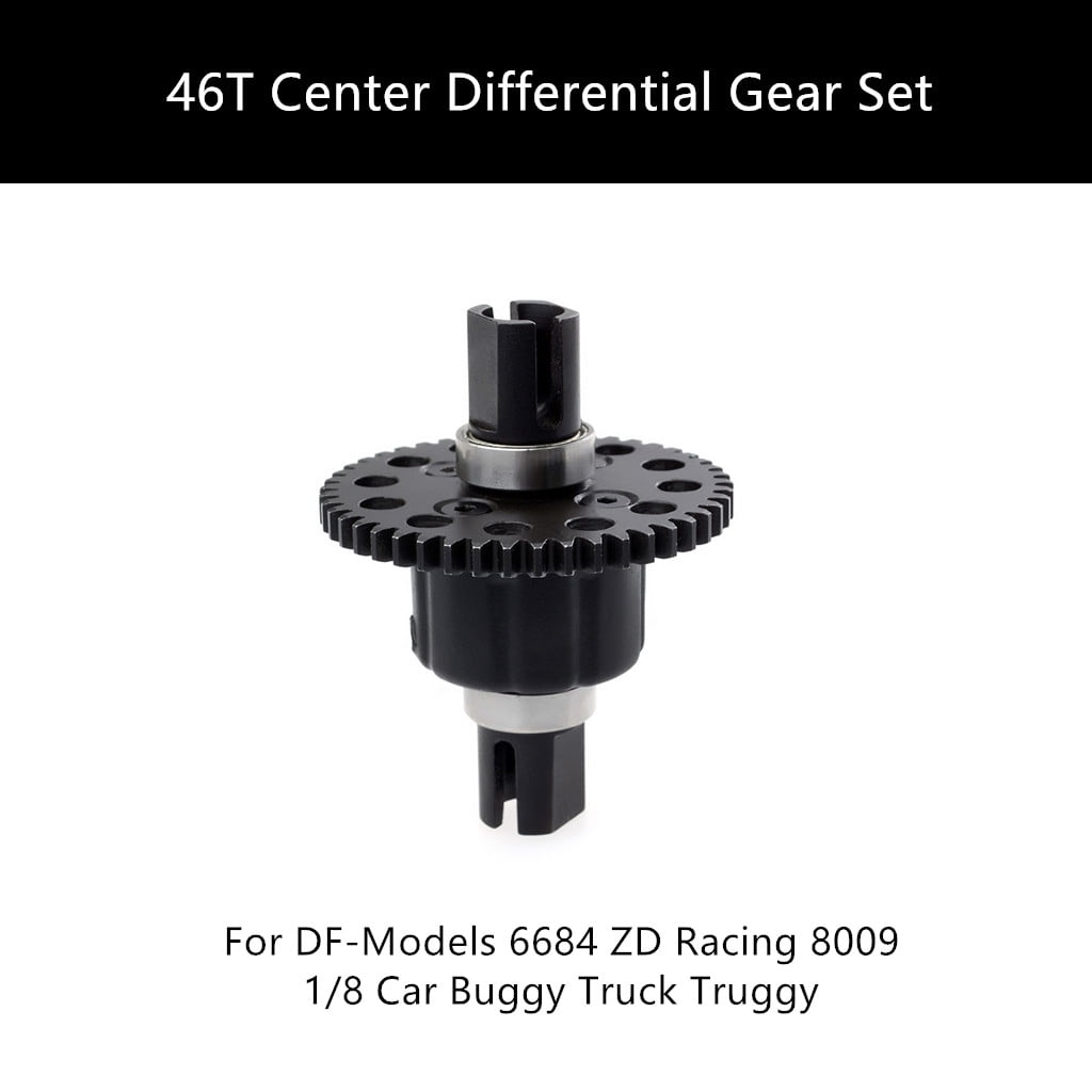Buy 46T Center Differential Gear Set For DF-Models 6684 ZD Racing 8009 ...