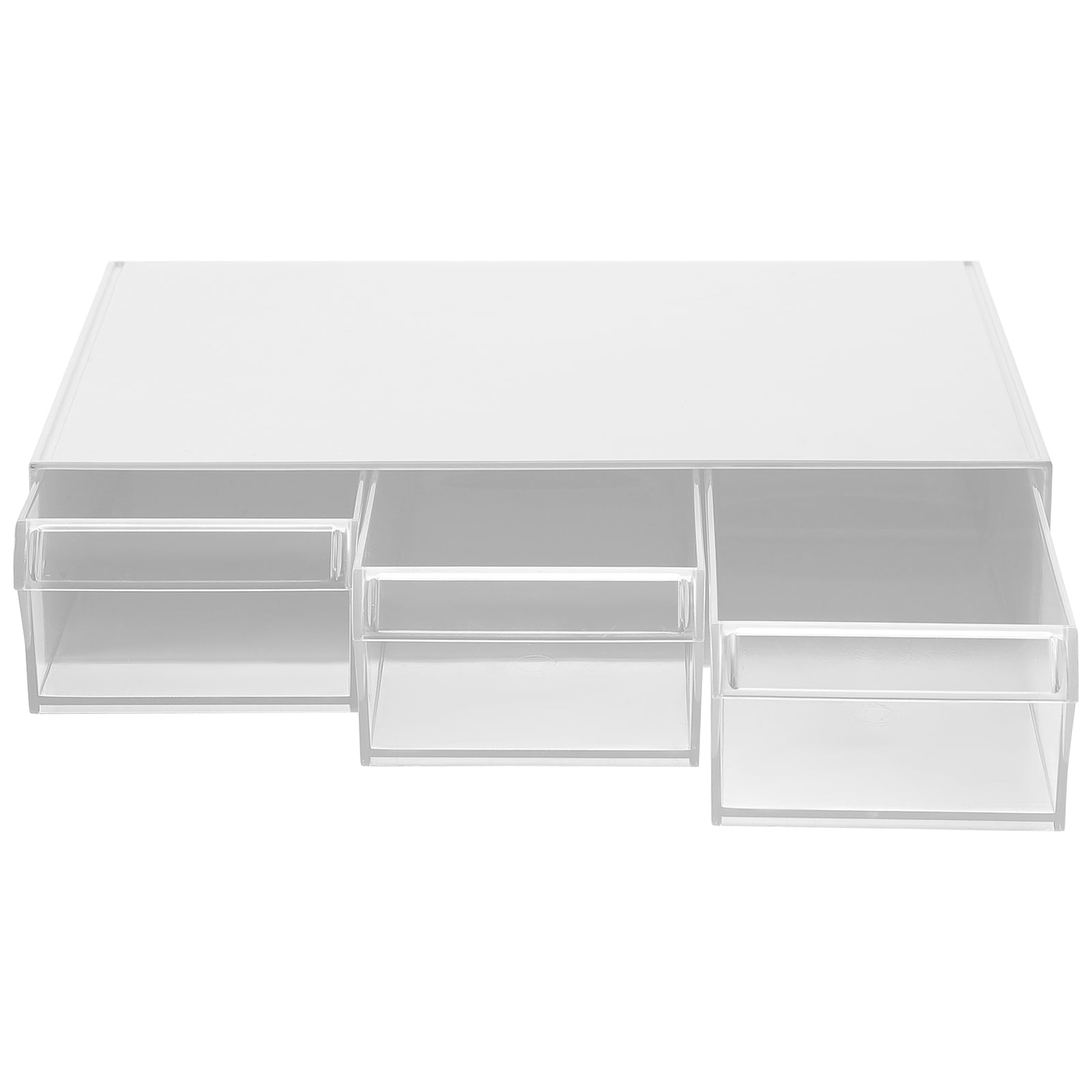 Durable Desk Storage Organizer Plastic Desktop Drawers Organizer Office ...