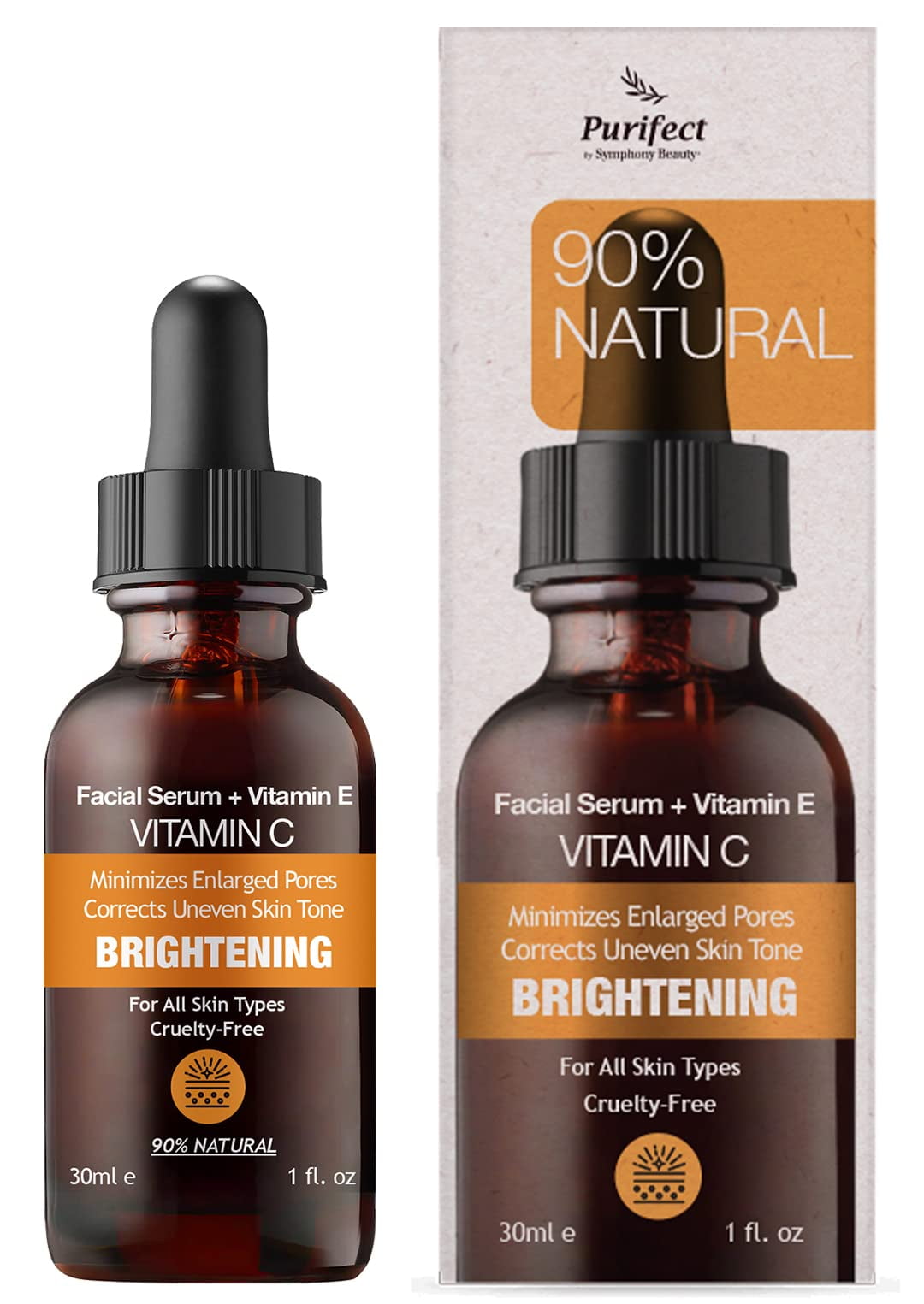 Sérum facial Purifect NATURAL VITAMIN C iluminador 30 ml | Walmart en línea