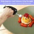 4Pcs Universal Cuff Utensil Holder Strap for Hand Grip, Adaptive Eating ...