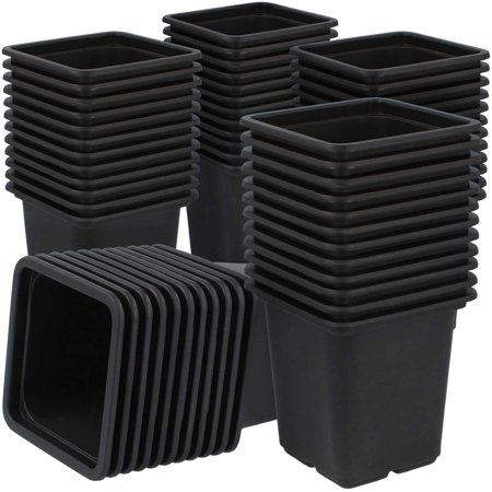 60x Plant Grow Pots - Plant Pots for Cultivation - Flower Pot for Plant ...