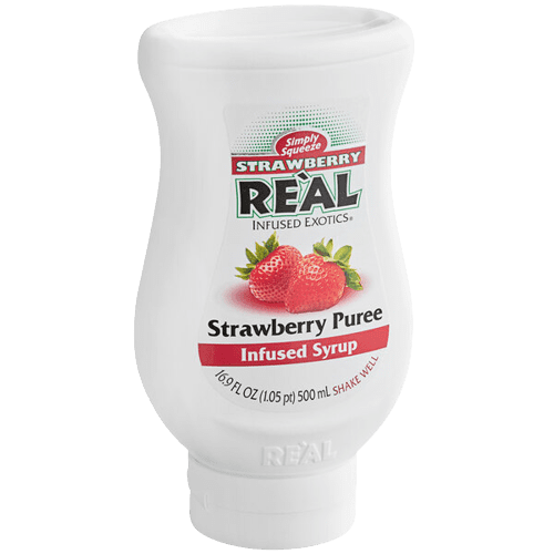 Real Strawberry Puree Infused Syrup | 16.9 fl. oz. Bottle - Walmart.com