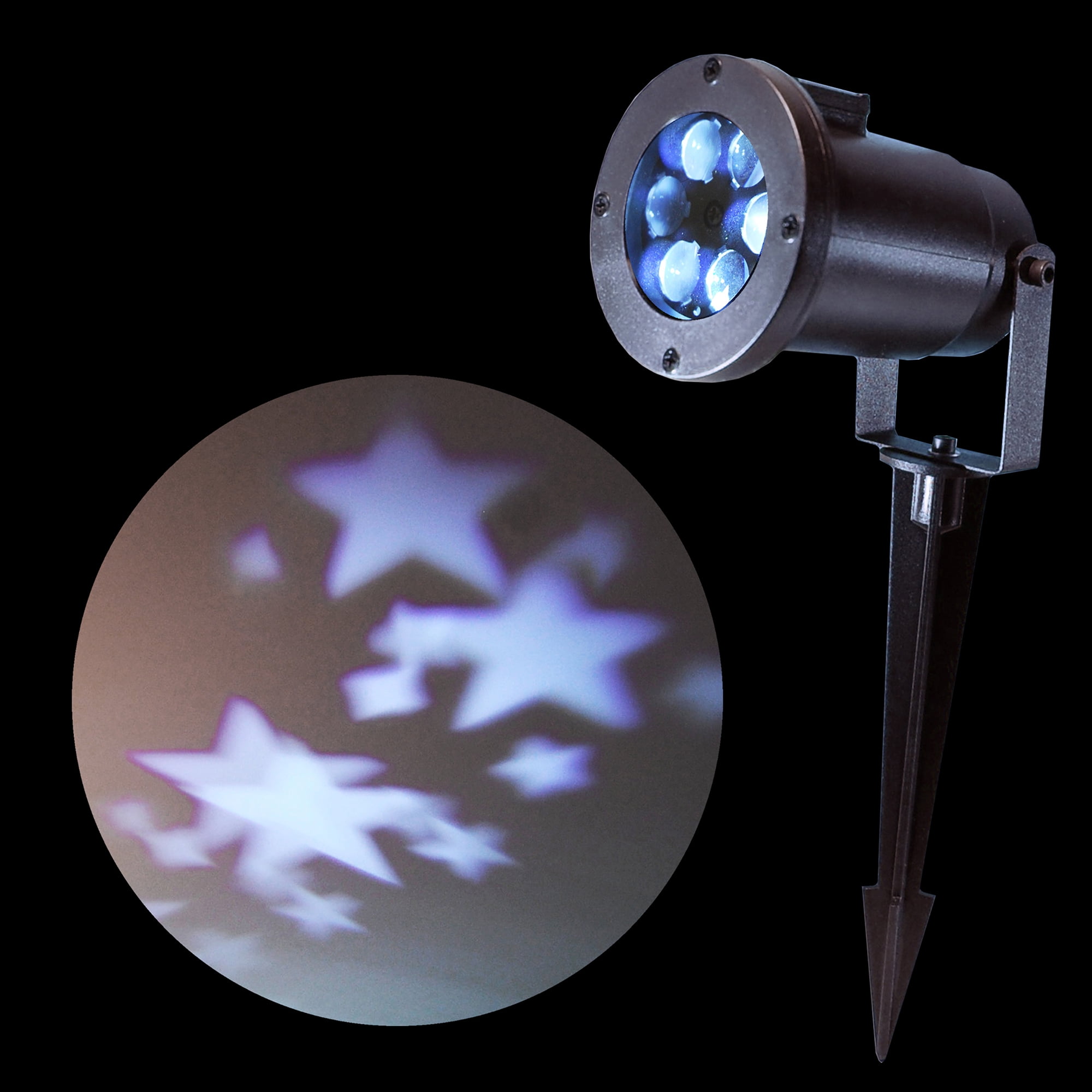 Lumabase LED Projector Light, White Stars - Walmart.com