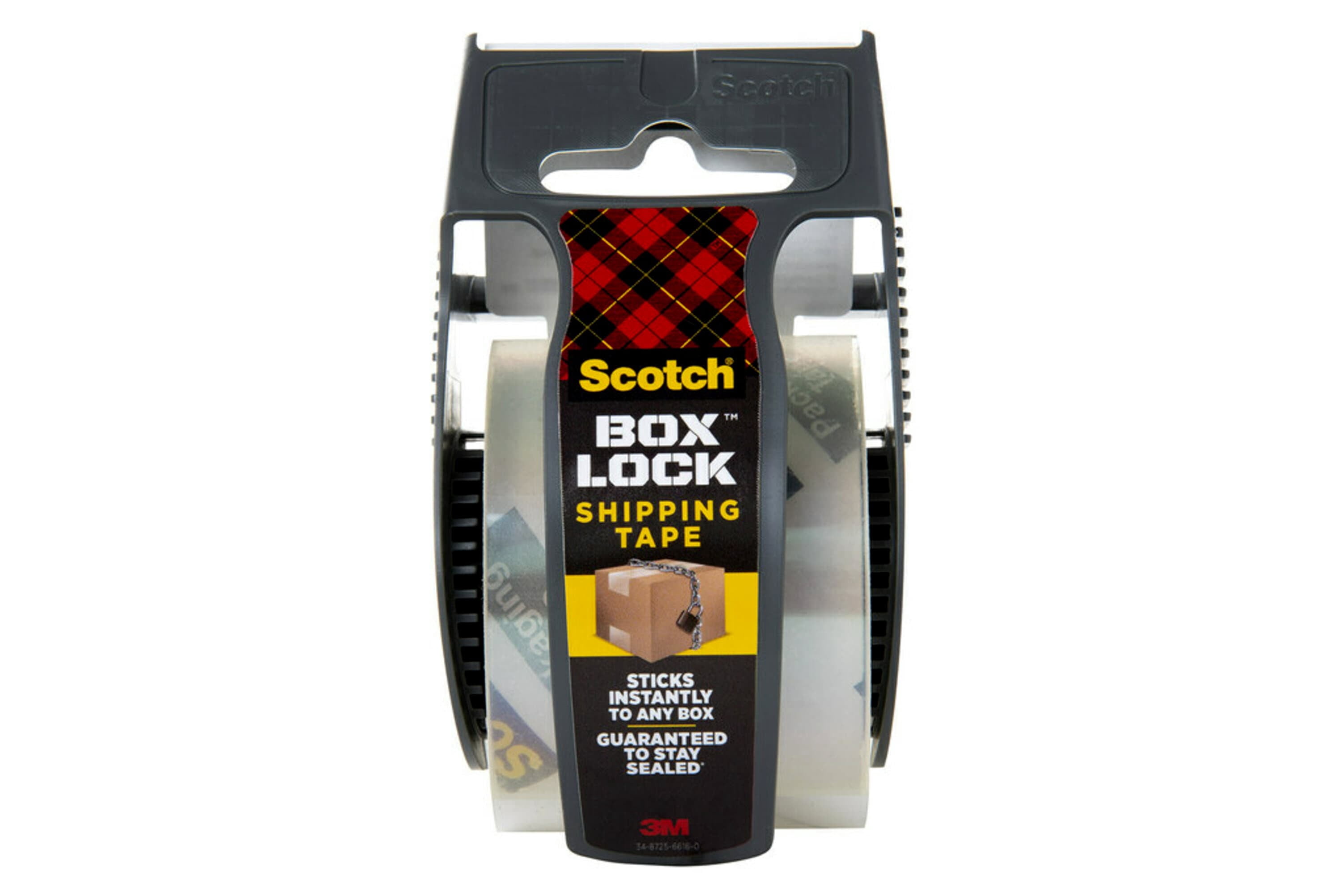 Scotch Box Lock Packaging Tape, Clear, 1.88 in. x 25.6 yd., 1.5 in ...