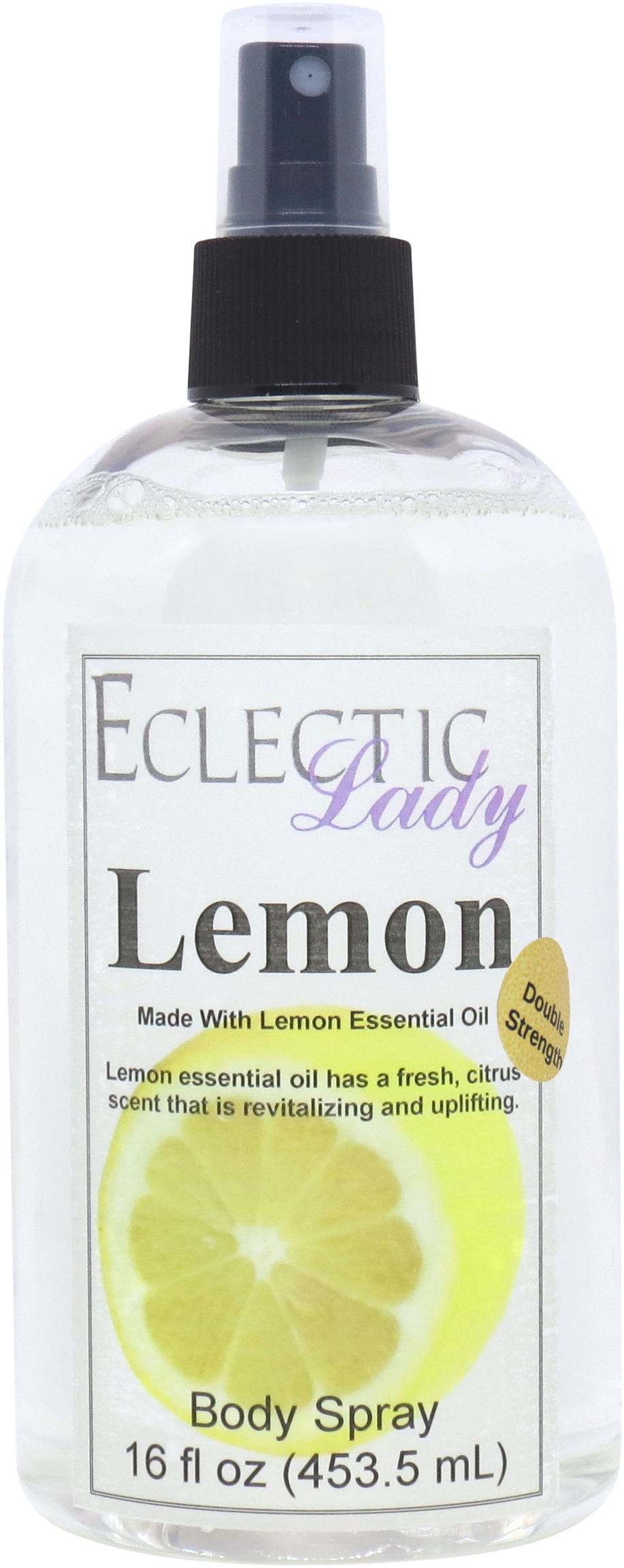 Lemon Body Spray, Eclectic Lady, Hydrating Mist, Unisex (Double ...