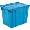 Global Industrial Plastic Attached Lid Shipping & Storage Container 25 ...
