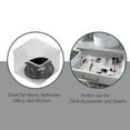 Simplify Small Square Drawer Organizer, 3" x 3", Clear - Walmart.com