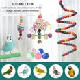 MQ Parrot Toys, 12 Pack Swing, Chew, Climb Accessories for Budgies ...