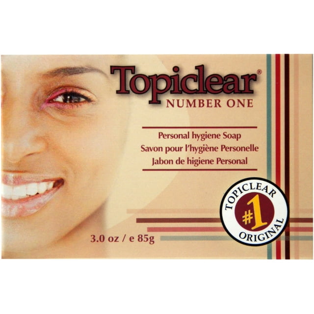 Topiclear Number One Personal Hygiene Soap 3 oz (Pack of 2) - Walmart.com