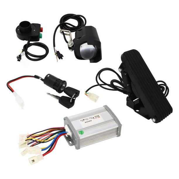 W Controller Pedal Throttle Kit,24V 800W Brushed Controller Brushed ...