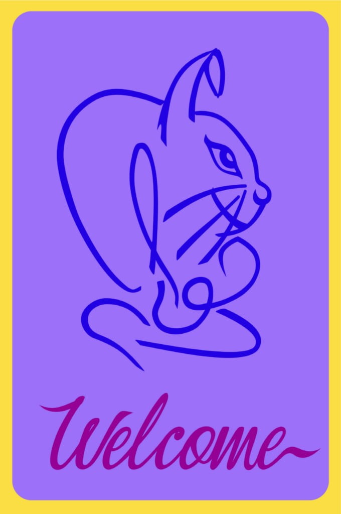 New Wall Ideas Welcome 8 Inches X 12 Inches - Walmart.com