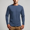 Antinious Men Solid Sun Protection Raglan Round Neck Long Sleeve ...