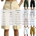 biudgviw Bermuda Shorts for Women Dressy Casual High Waisted Shorts ...