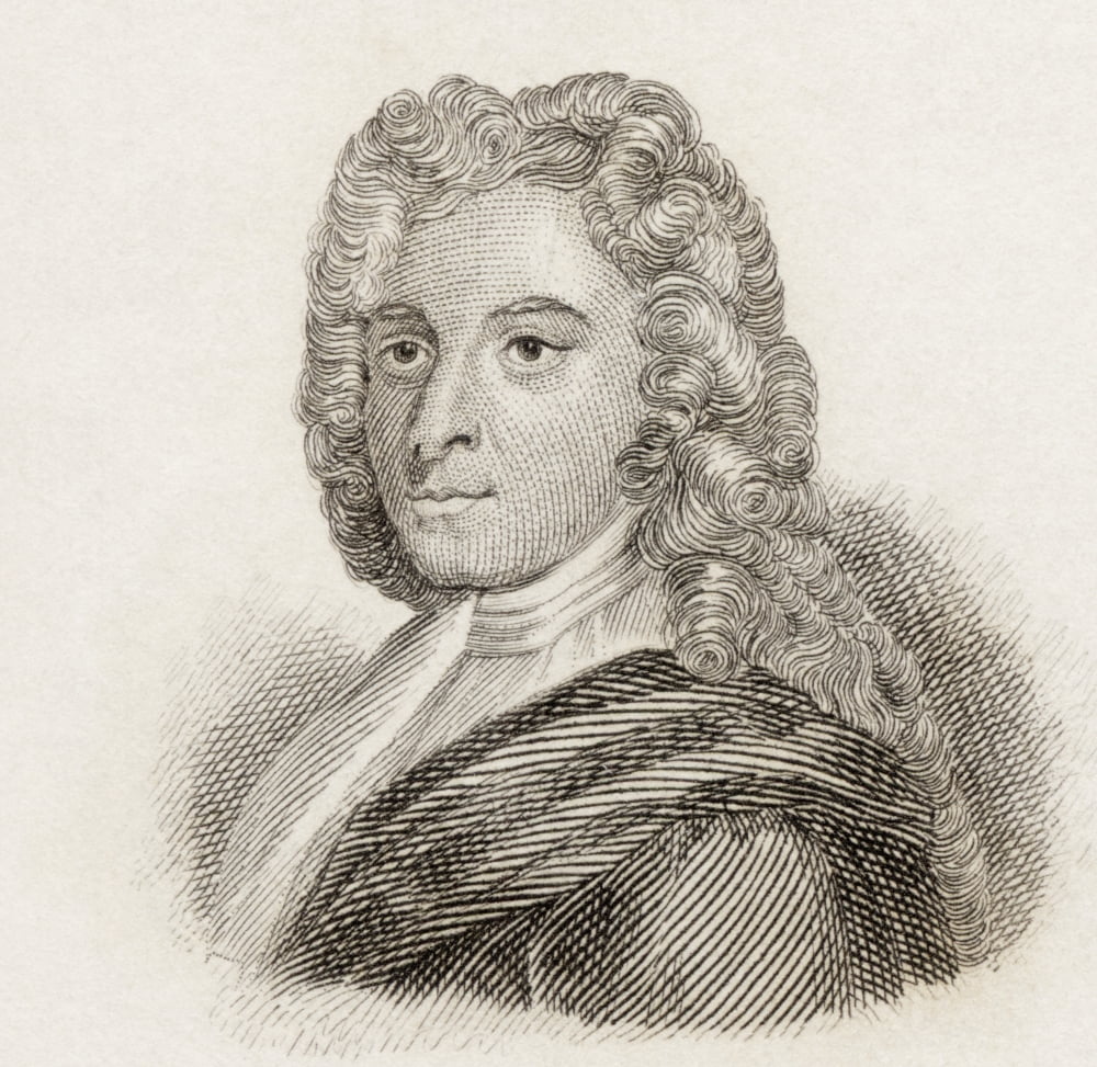 John Hughes, 1677 To 1720. English Poet And Author. From Crabb's ...