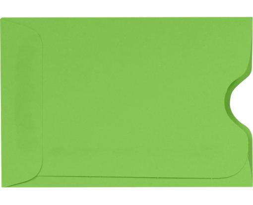 LUXPaper Credit Card & Gift Cards Sleeves, 80 lb, Limelight Green ...
