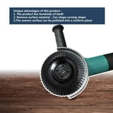 Grinder Wheel Disc 4 Inch Wood Shaping Wheel, Wood Grinding Shaping ...