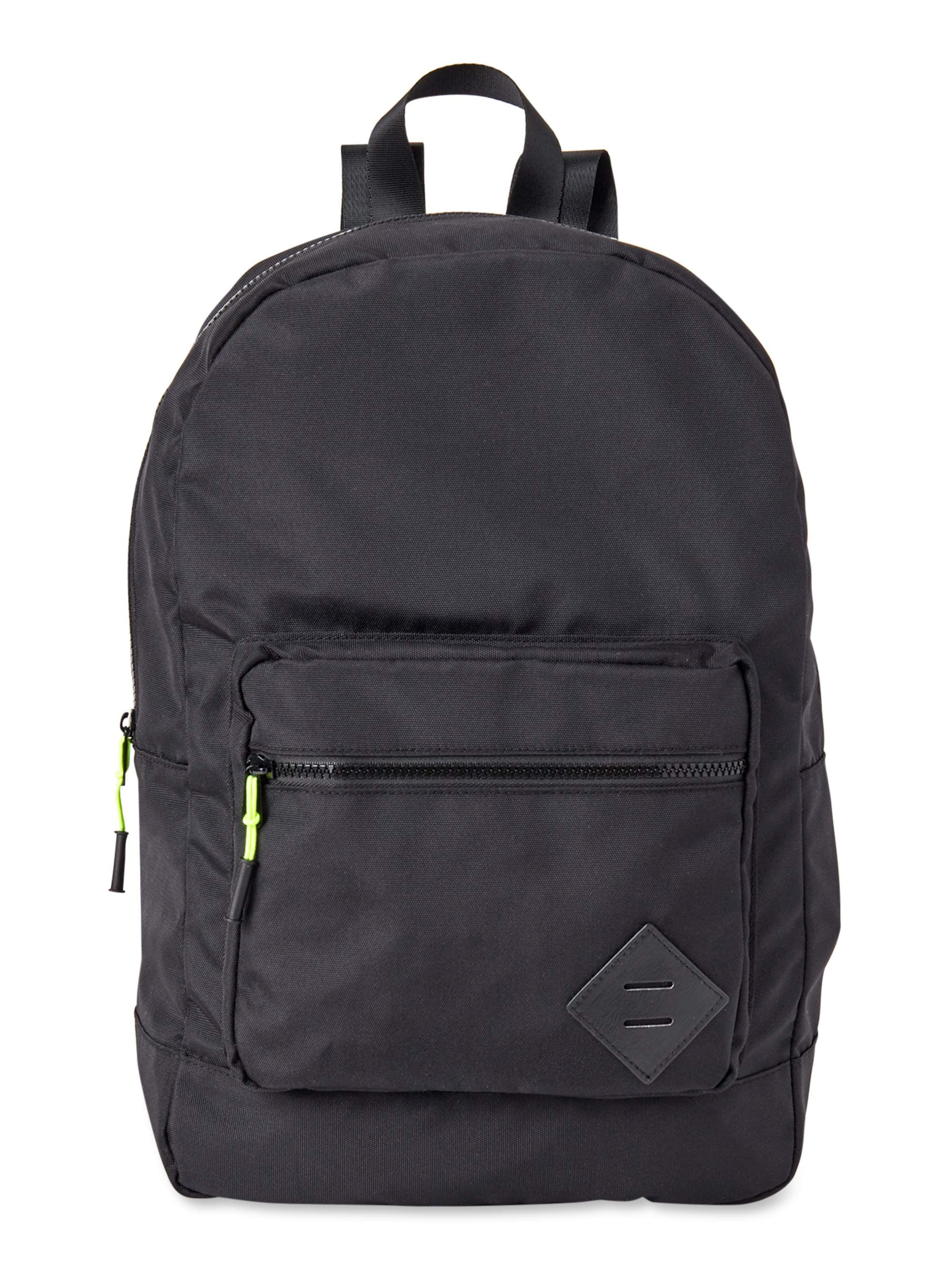 No Boundaries Unisex Nylon Packable Backpack Black - Walmart.com