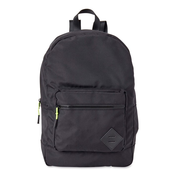 No Boundaries Unisex Nylon Packable Backpack Black - Walmart.com