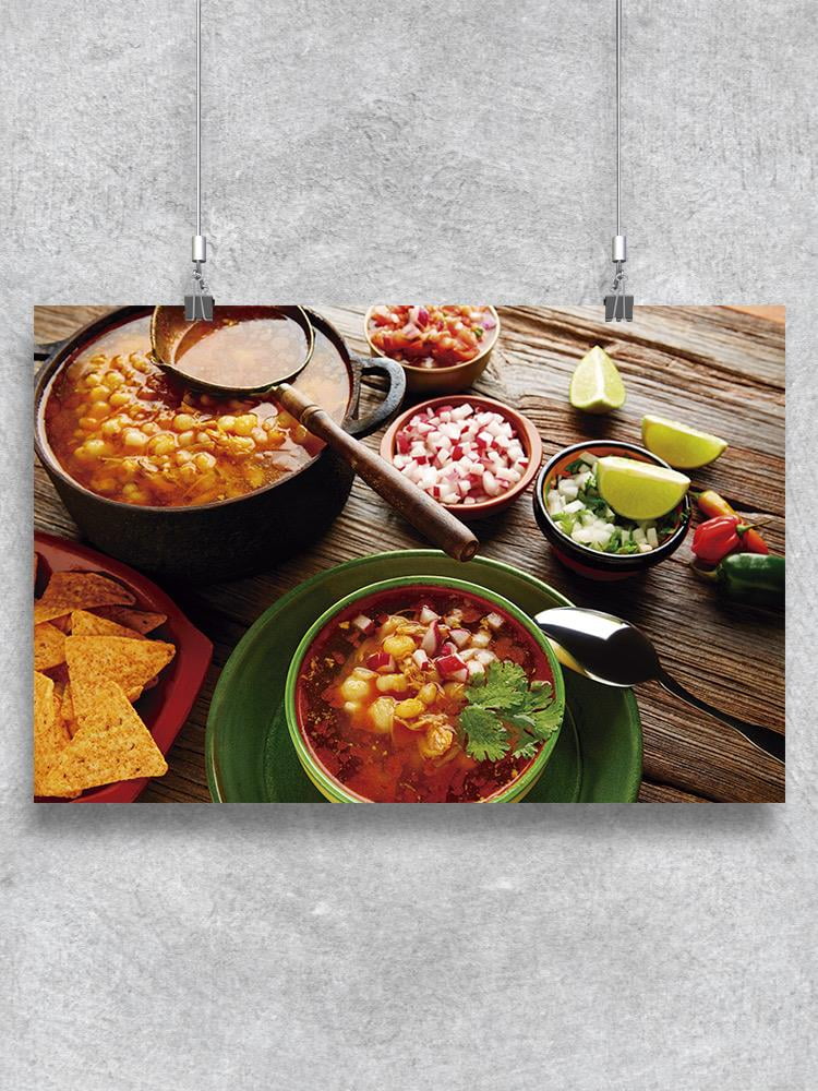 Mexican Pozole Poster -Image by Shutterstock - Walmart.com