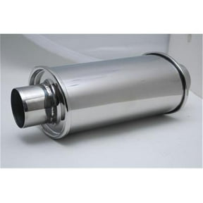 Vibrant Performance 1145 STREETPOWER Flat Black Oval Muffler - Walmart.com