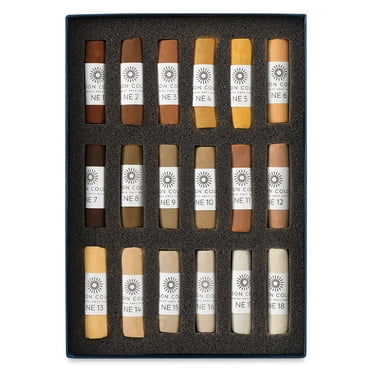 Unison Handmade Pastel Set - Portrait Colors, Set of 18, Full Stick ...