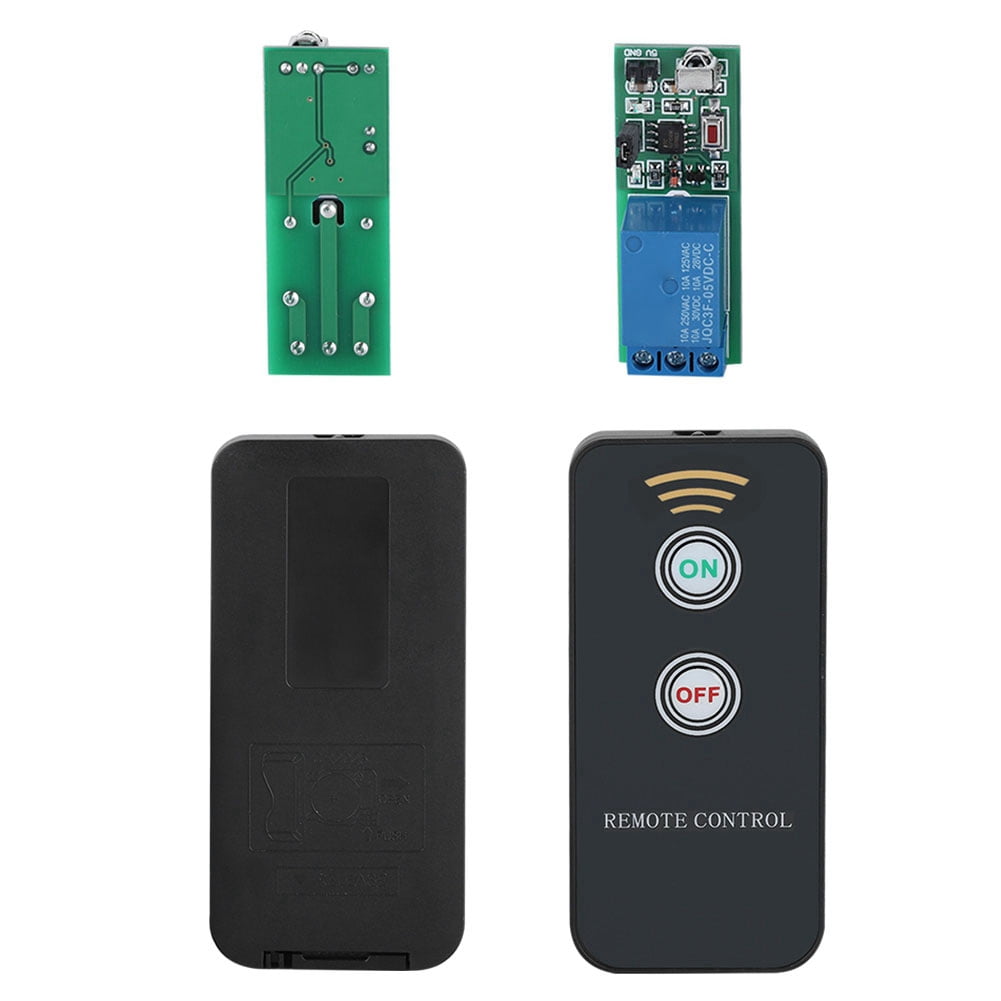 Domqga IR Control Relay Module,One Way 5V IR Infrared Remote Control ...