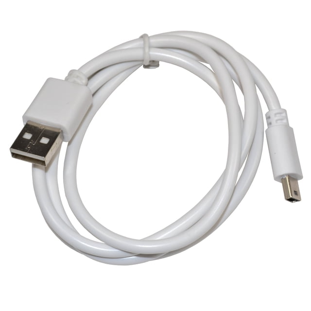 HQRP USB to mini USB Cable (White) for LeapFrog Leapster L-Max ...