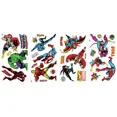 New Marvel Comics Classics Peel & Stick 32 Superhero Wall Decals Room ...