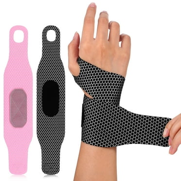 2pcs Sports Wrist Bandage Wrist Brace Wrist Support with Adjustable ...