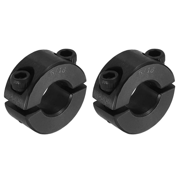 Double Split Clamp-On Shaft Collar 1-1/8" Bore Two-Piece Clamping ...