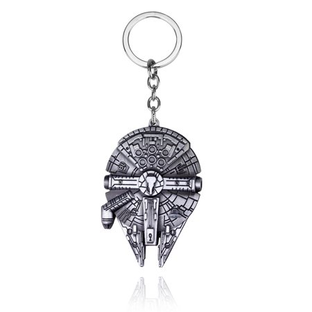FanShow Star Wars Millennium Falcon Keychain, Silver | Walmart Canada