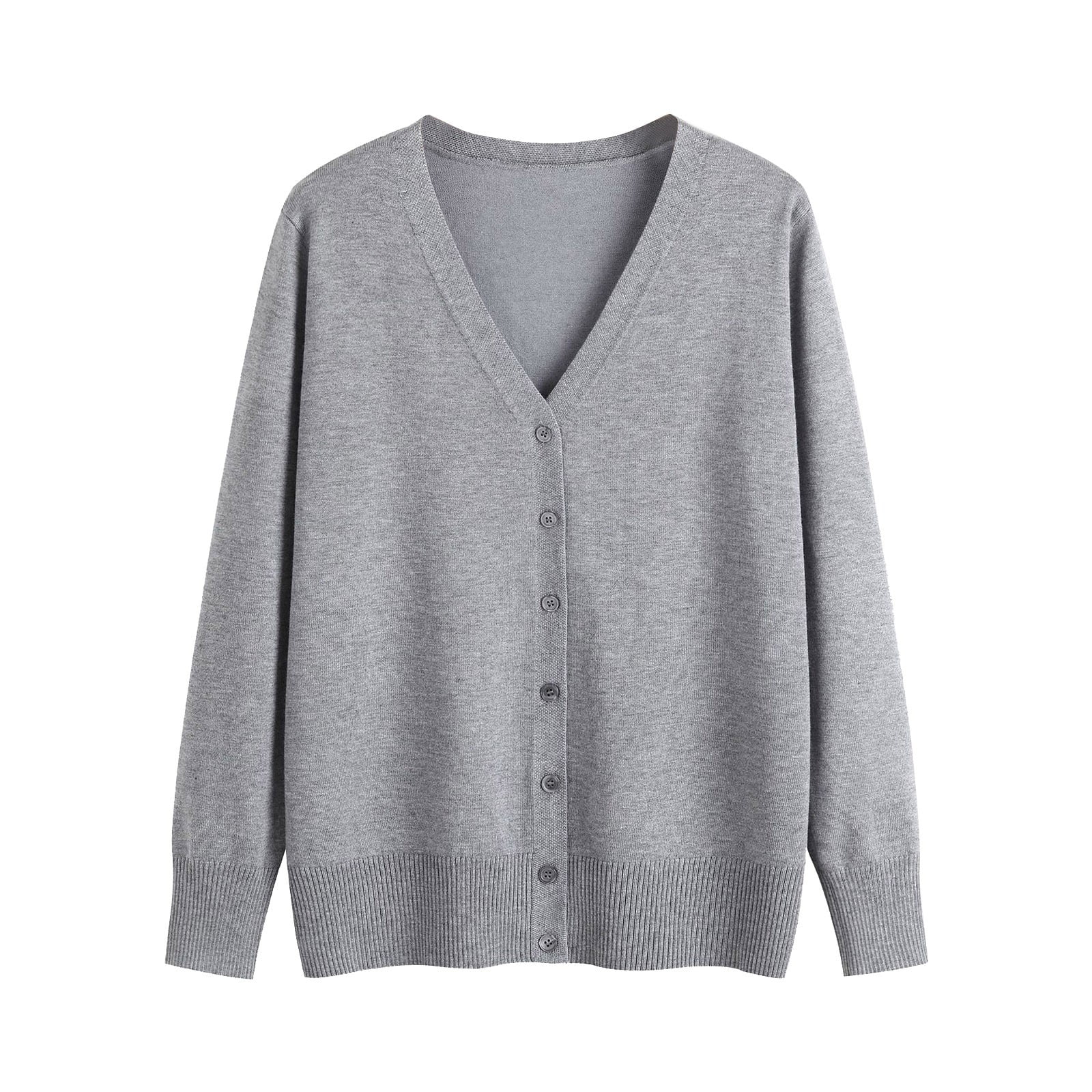 Click here for Manxivoo Ladies Buttoned Cardigan Sweater In Merce... prices