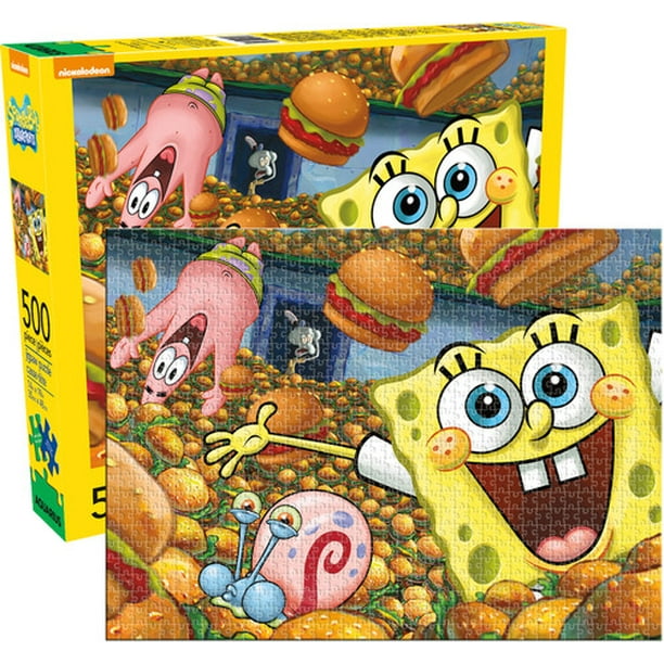 SpongeBob SquarePants 500pc Puzzle - Walmart.com - Walmart.com