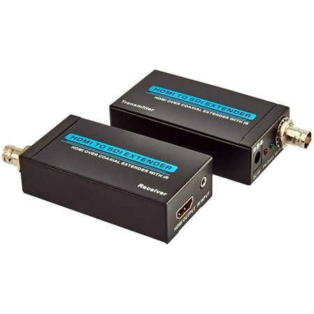 CNHON HD Coaxial Balun HDMI + IR over single 75ohm RG-6U Coax Cable ...