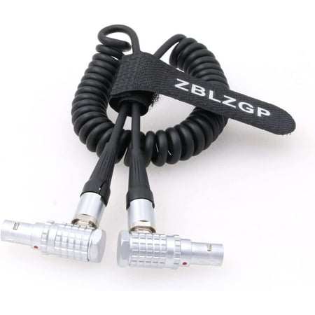 ZBLZGP Right Angle 5 Pin Male to Right Angle 0B 5 Pin Male Time Code in ...