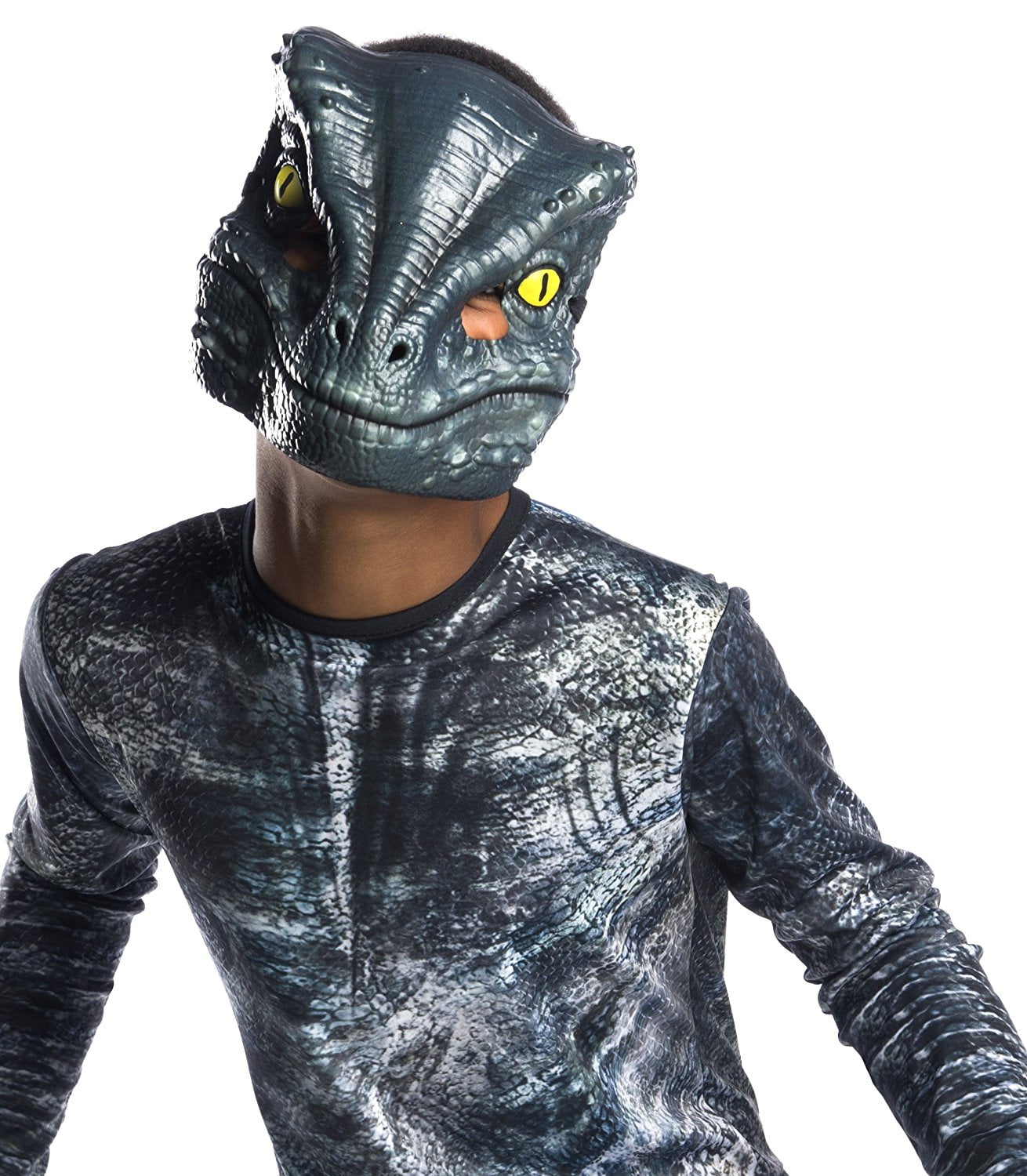 Jurassic World: Fallen Kingdom Velociraptor Blue 1/2 Mask Child Costume ...