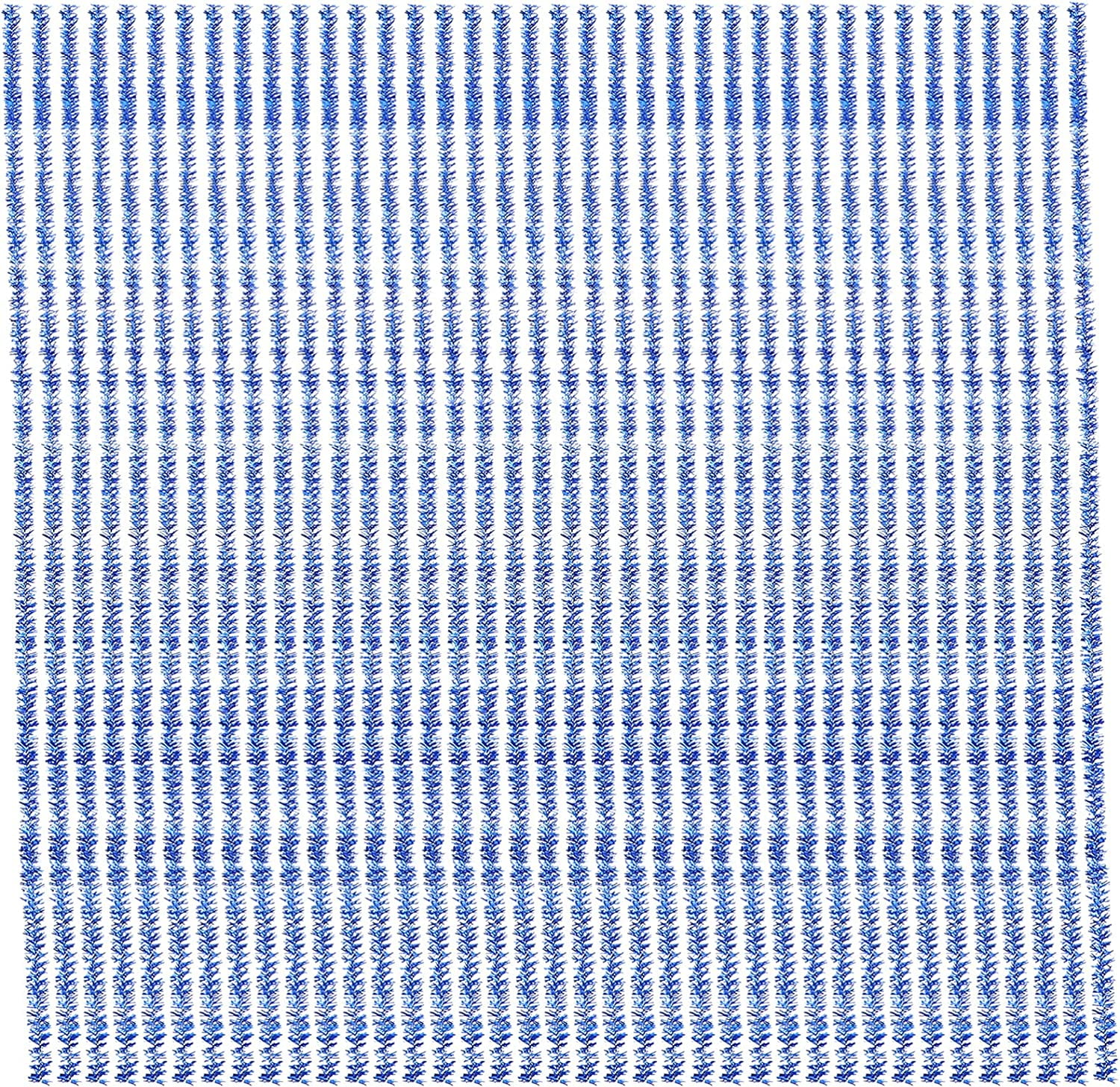 100 PCS Glitter Pipe Cleaner for Crafting, Sparkle Chenille Stems for ...