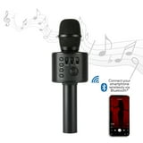 Core Innovations Wireless Bluetooth Karaoke Microphone with Built-in ...