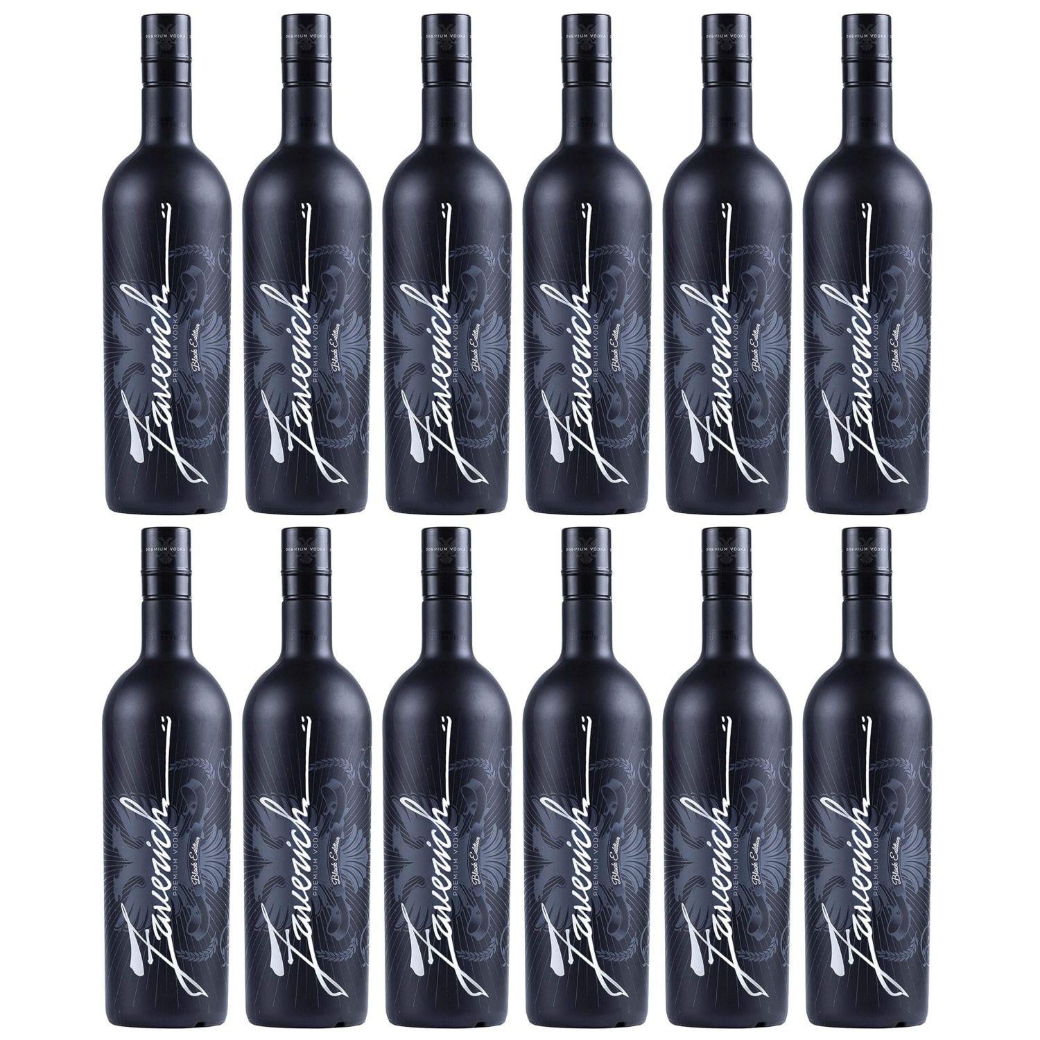 Pack de 12 Vodka Zaverich Premium Black 1 L | Walmart en línea