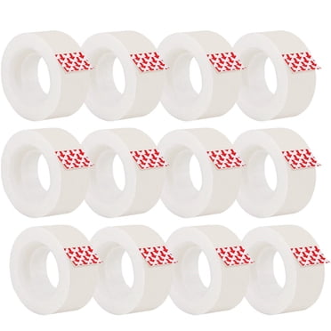 Universal Invisible Tape, 3/4" x 1000", 1 Core, 12/Pack -UNV83412 ...