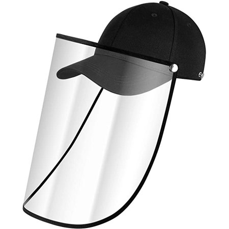 Unisex Self-Protecting Baseball Cap with TPU Shield and Extender Hook ...