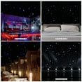 LED Stage Star Backdrop Curtain Stage Wedding Starry Sky Cloth ...