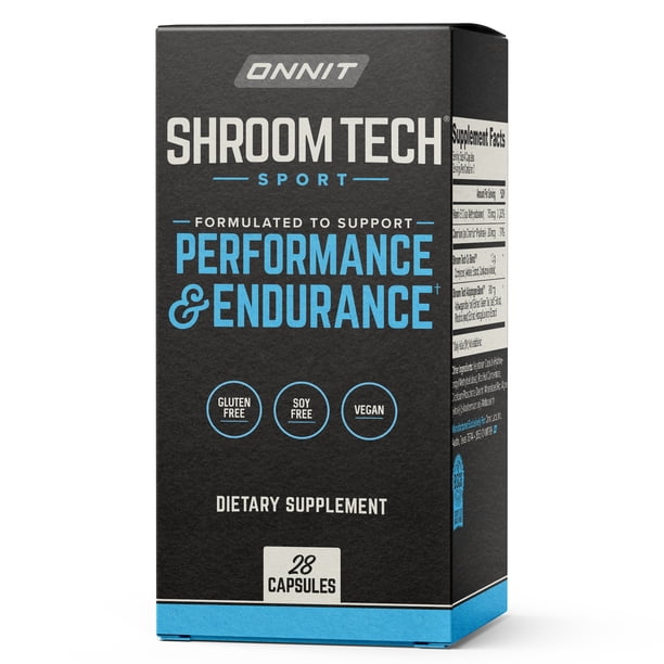 Onnit ShroomTech Sport Performance and Endurance Dietary Supplement, 28 ...