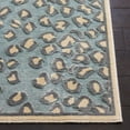 SAFAVIEH Paradise Ronnie Spotted Area Rug, Cream/Spruce, 5'3" x 7'6 ...