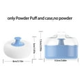 Baby Body Cosmetic Powder Puff and Container Case Infant Kid Powder ...